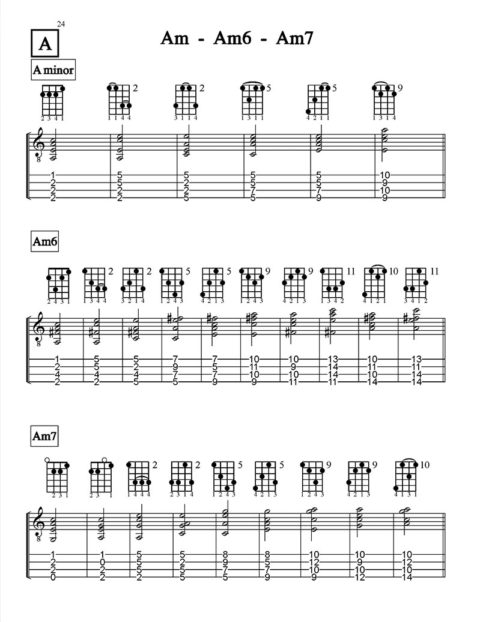 The Complete Cigar Box Guitar Chord Book | 4-String GDGB