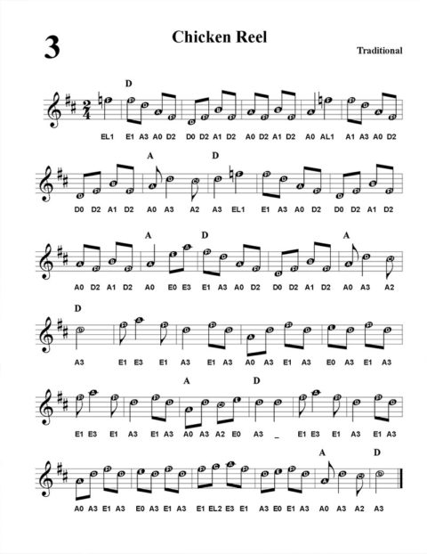 Fiddle Tab - Traditional Collection - Kalymi Music