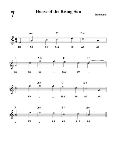 Fiddle Tab - Traditional Collection - Kalymi Music