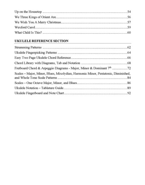 The Ukulele Christmas Songbook - Kalymi Music