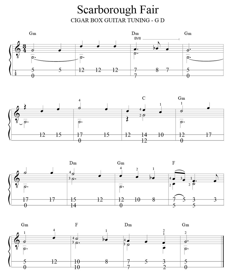 Two-String Cigar Box Guitar | Lesson | Kalymi Music